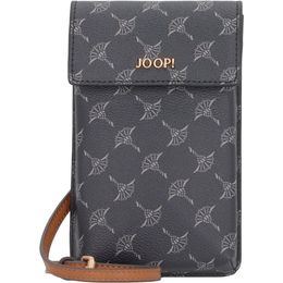 JOOP! Smartphonetasche "Pippa", Kornblumen-Print, Kunstleder, blau