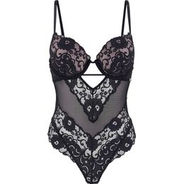 Lascana Temptation Body, C-Cup, Spitze, für Damen, schwarz, 70C