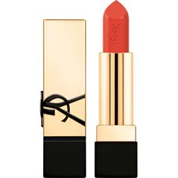Yves Saint Laurent Rouge Pur Couture Lippenstift, Lippen Make-up, lippenstifte, Fest, orange (OM ORANGE MUSE), silk/langanhaltend, Deckkraft: Mittel bis Hoch,