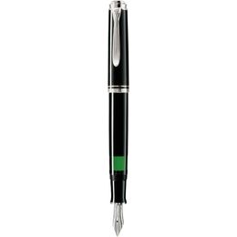 Pelikan Füllhalter "Souverän M405", Federstärke M, schwarz