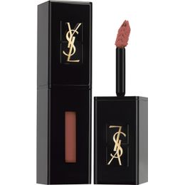 Yves Saint Laurent Rouge Pur Couture Vernis À Lèvres Vinyl Cream, Lippen Make-up, lippenstifte, braun (VIOLETT), glänzend/langanhaltend,