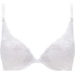 Passionata® Push-Up-BH "White Nights", Bügel, Stickerei, für Damen, weiß, 70 A