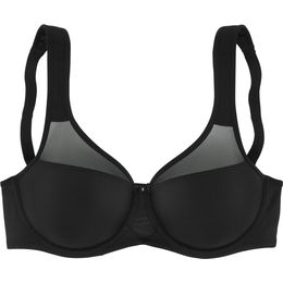 Lascana Perfect Basic Minimizer-BH, Schleife, für Damen, schwarz, 80C