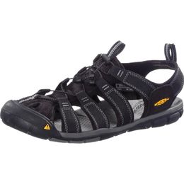 Keen Clearwater Sandalen, Schnellschnürsystem, für Herren, schwarz, 42.5