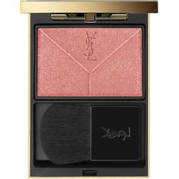 Yves Saint Laurent Couture Blush, Gesichts Make-up, rouge, Puder, rosa (3 CORAIL RIVE GAUCHE), schimmernd/strahlend, Deckkraft: Leicht,