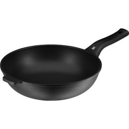 WMF Wok-Pfanne, Glasdeckel, schwarz