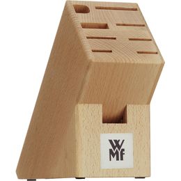 WMF Messerblock, Buche, unbestückt, beige