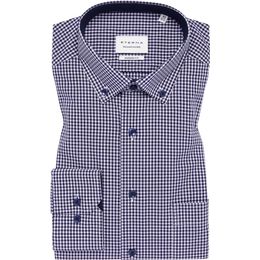 Eterna Businesshemd, Modern Fit, Button-Down-Kragen, für Herren, blau, 40