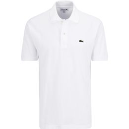 Lacoste Poloshirt, Logo, für Herren, weiß, XXL