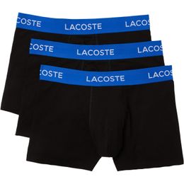 Lacoste Unterhose, 3er Pack, Logo-Bund, für Herren, schwarz, XXL