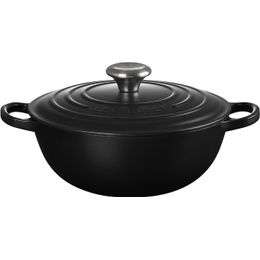 Le Creuset® Schmortopf "La Marmite Signature", SCHWARZ