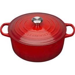 Le Creuset® Bräter "Signature", Emaille, rot
