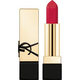 Yves Saint Laurent Rouge Pur Couture Lippenstift, Lippen Make-up, lippenstifte, Fest, rot (R11 ROUGE EROS), silk/langanhaltend, Deckkraft: Mittel bis Hoch,