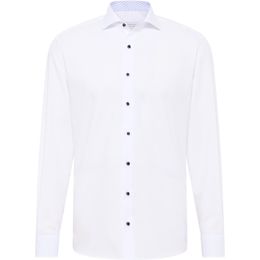 Eterna Business-Hemd, Modern Fit, Haifisch, Langarm, für Herren, weiß, 42