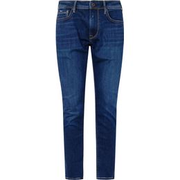 Pepe Jeans Stanley Jeanshose, Slim Fit, 5-Pockets, für Herren, blau, 36