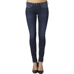 Pepe Jeans Jeans, Skinny-Fit, 5-Pocket-Style, für Damen, blau, 26/30