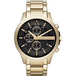 Armani Exchange Herren Chronograph "Hampton AX2137", gold