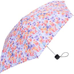 Pierre Cardin Petito Regenschirm, Floral, für Damen, lila