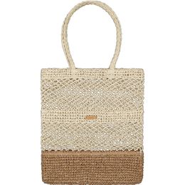 Barts® Shopper, Papier, Emblem, für Damen, beige