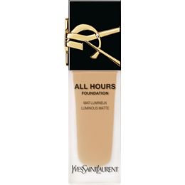 Yves Saint Laurent All Hours Foundation, Gesichts Make-up, foundation, Fluid, beige (LW9 LIGHT WARM), mattierend/langanhaltend, Deckkraft: Mittel bis Hoch, wasserfest,