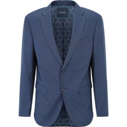 Pierre Cardin Sakko, Wollanteil, Regular Fit, für Herren, blau, 58