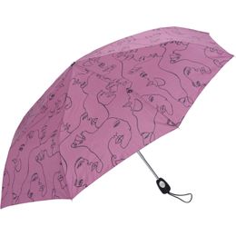 Pierre Cardin Regenschirm, Print, für Damen, pink, 99
