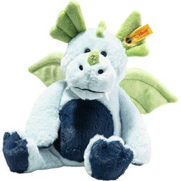 Steiff Soft Cuddly Friends Kuscheltier "Drache Samu", 28cm, blau