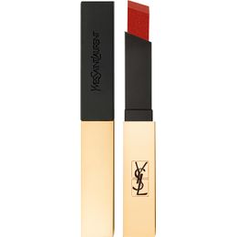 Yves Saint Laurent Rouge Pur Couture The Slim Lippenstift, Lippen Make-up, lippenstifte, rot (ROT 1),