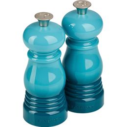 Le Creuset® Salz- und Pfeffermühlen Set, 12 cm, blau