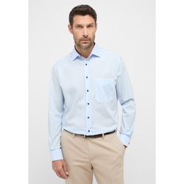 Eterna Business-Hemd, Kent-Kragen, Comfort-Fit, Langarm, für Herren, blau, 40