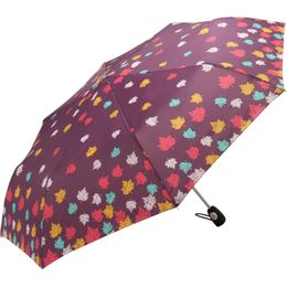 Pierre Cardin Regenschirm, gepunktet, für Damen, lila, 99