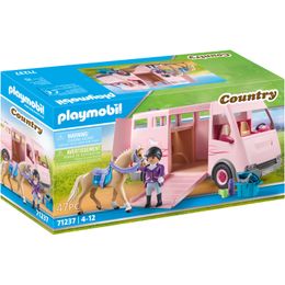 Playmobil® Country - Pferdetransporter 71237, rosa