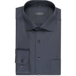 Eterna Hemd, Kent-Kragen, Baumwolle, für Herren, grau, 42