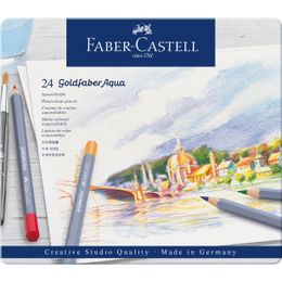 Faber-Castell Goldfaber Aquarellstifte, 24er-Set, mehrfarbig