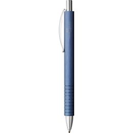 Faber-Castell Kugelschreiber "Essentio Aluminium", ergonomisch, blau