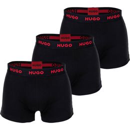 Hugo Pants, 3er-Pack, Logo-Bund, für Herren, schwarz, XL