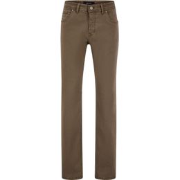 Gardeur Bradley Jeans, Modern Fit, 5-Pocket-Style, für Herren, braun, 33/30