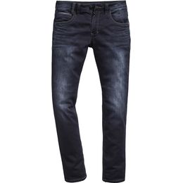 Timezone Jeans, Regular Fit, Sitzfalten, Stretch, uni, für Herren, blau, W32/L34