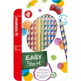 Stabilo Buntstifte "Easy Colors", 12 Stück, mehrfarbig