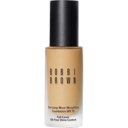 Bobbi Brown Skin Long-wear Weightless Foundation Spf 15, Gesichts Make-up, foundation, Fluid, beige (02 SAND), mattierend, Deckkraft: Hoch,