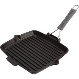 Staub® Grillpfanne, Gusseisen, schwarz