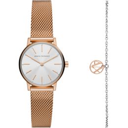 Armani Exchange Damen Uhrenset"AX5379", roségold