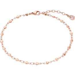 Leonardo Damen Armband "018289", Edelstahl, roségold