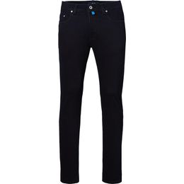 Pierre Cardin Lyon Jeans, Tapered Fit, 5-Pocket, für Herren, schwarz, 38/30