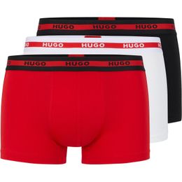 Hugo Pants, 3er-Pack, für Herren, rot, XXL