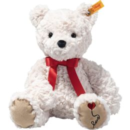 Steiff Soft Cuddly Friends Kuscheltier "Teddybär Jimmy Love", 30cm, weiß