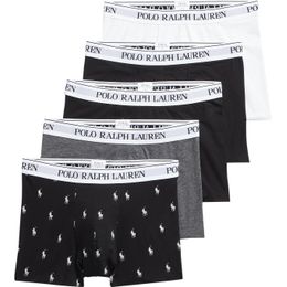 Polo Ralph Lauren Boxershorts, Print, 5er-Pack, für Herren, schwarz, XXL