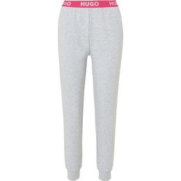 Hugo Sporty Logo Shorts, Logo-Print, für Damen, grau, S