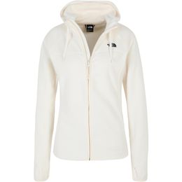 The North Face® Fleecejacke, Kapuze, Logo-Stickerei, für Damen, weiß, XL