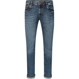 Timezone Jeans, verwaschen, destroyed, Slim-Fit, für Herren, blau, 34/34